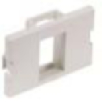 Hubbell, IM1K1OW, Keystone unloaded module. 1-port, Flat 1 Unit ...